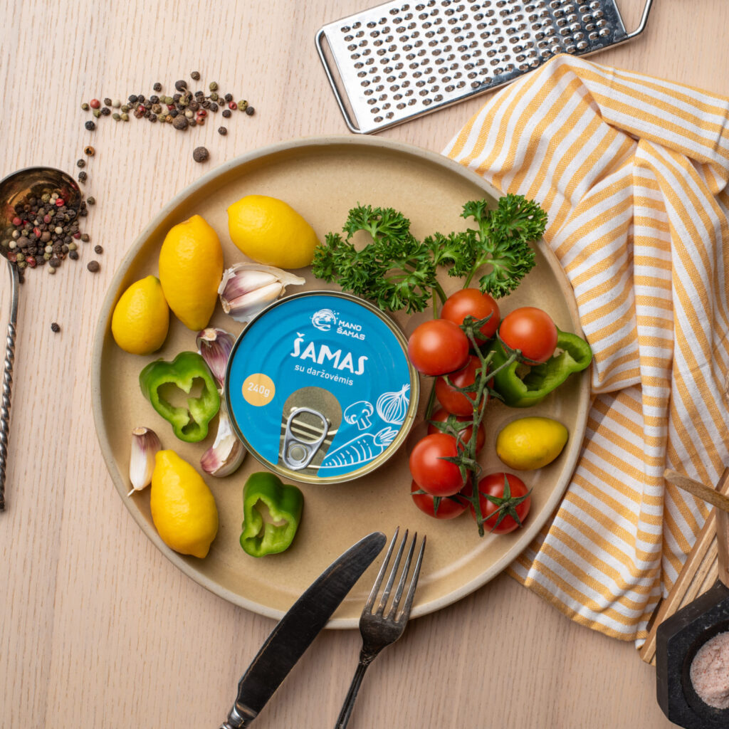 Šamo konservai su daržovėmis – ManoŠamas
